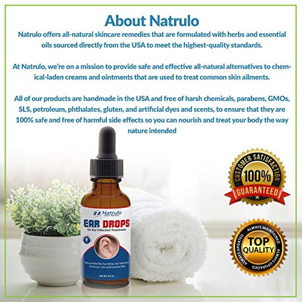 Natural Ear Drops for Ear Infection Treatment – Organic Ear Drops for ...